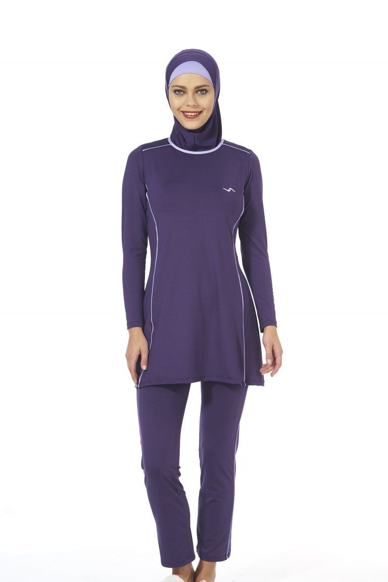 Surf boerkini | Paars - Elif Boutique