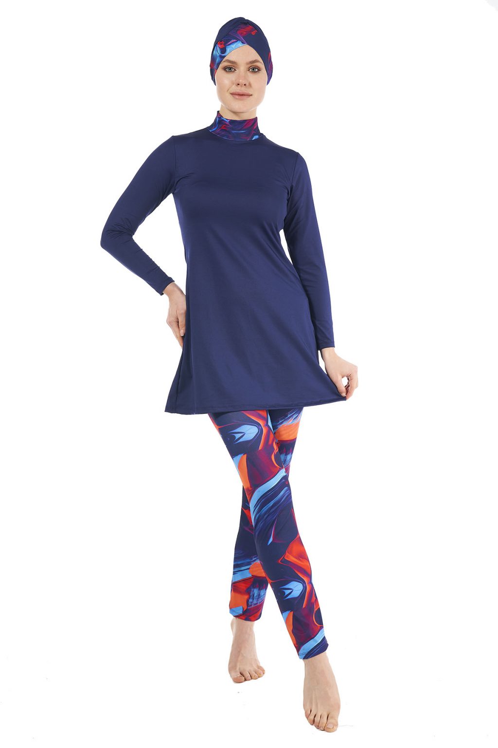 Estitye boerkini | Blauw - Elif Boutique