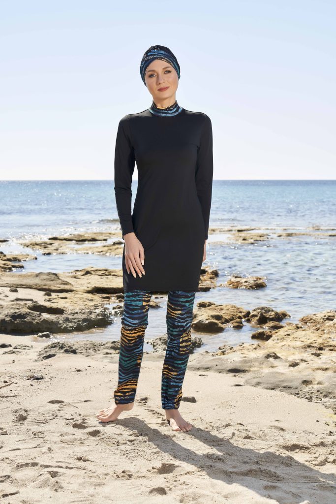 Estivas boerkini | Zwart - Elif Boutique